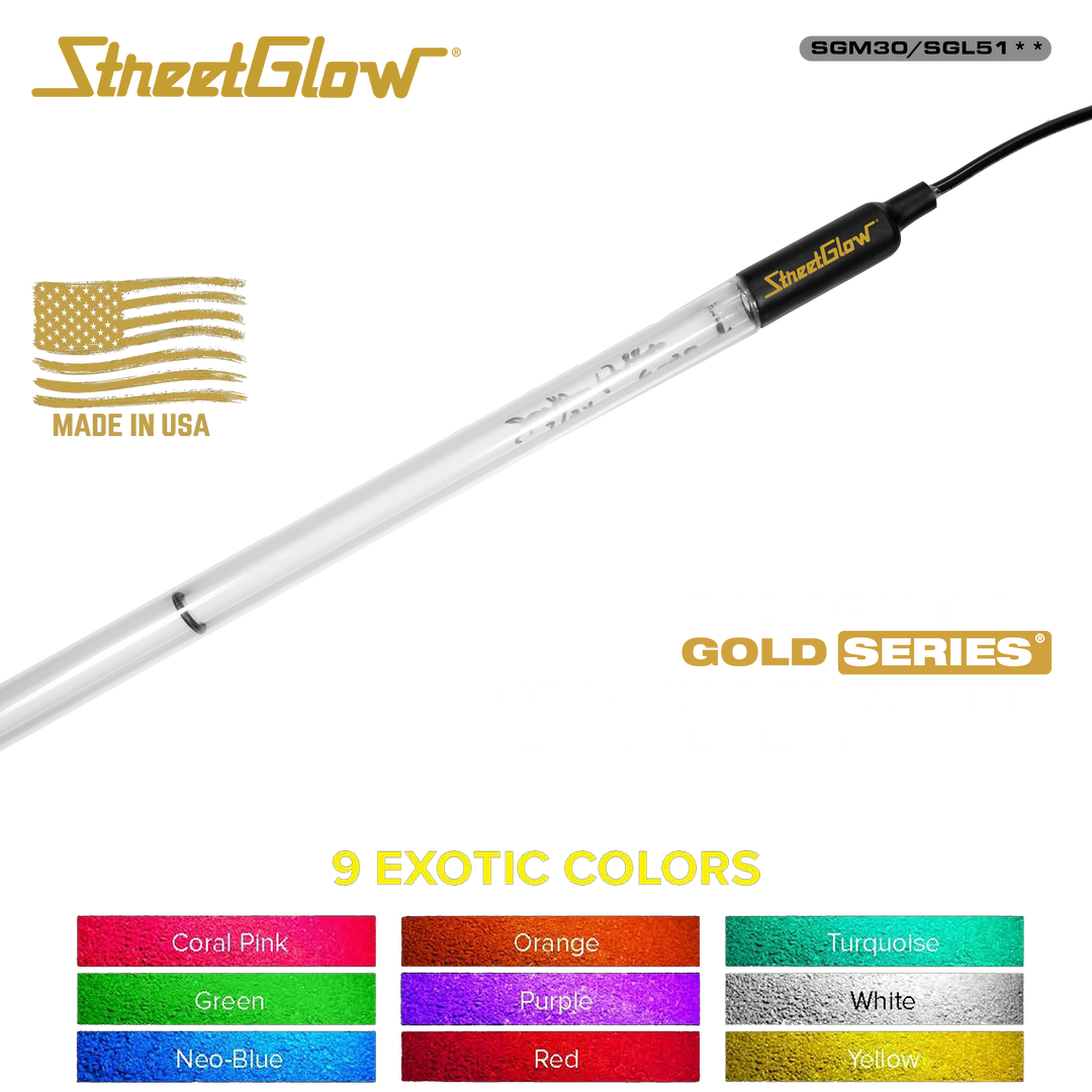 Gold Series Neon Replacement Tubes – StreetGlow