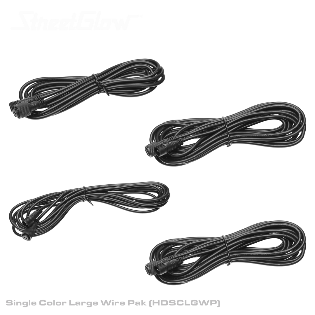 Heavy Duty LED Extension Wires and Harnesses – StreetGlow